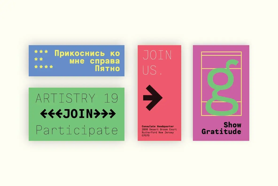 Generisch Mono Font - YouWorkForThem