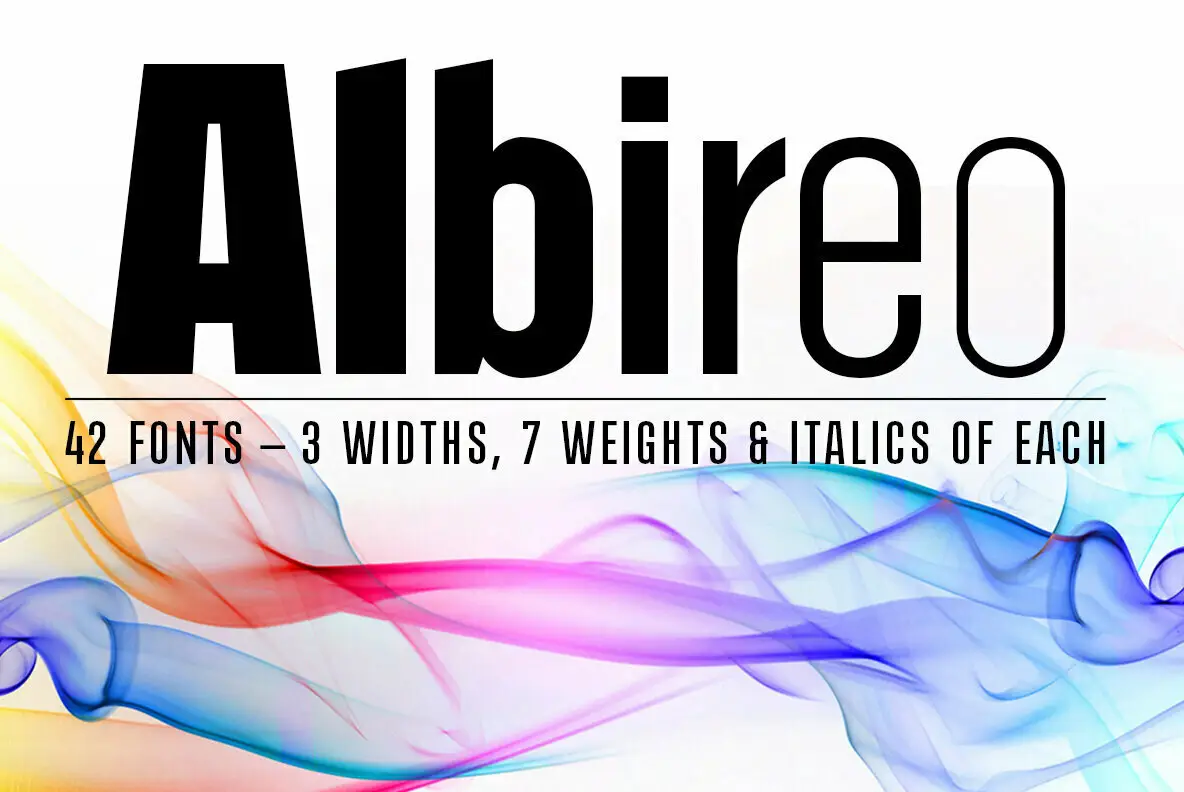 Albireo Font - YouWorkForThem
