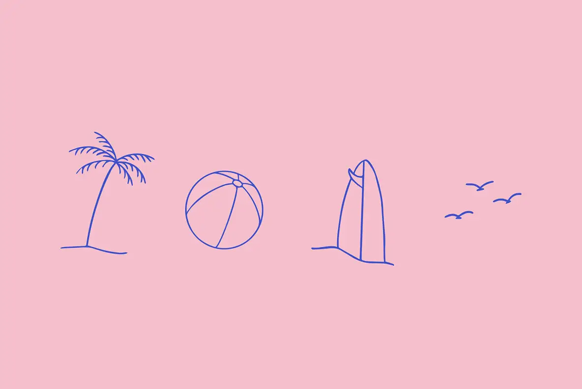 Pink Coast Font - FontPath