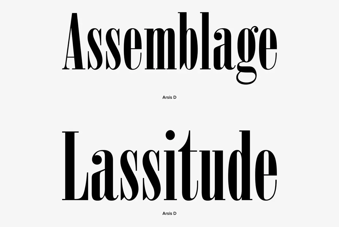 Arsis Font - YouWorkForThem