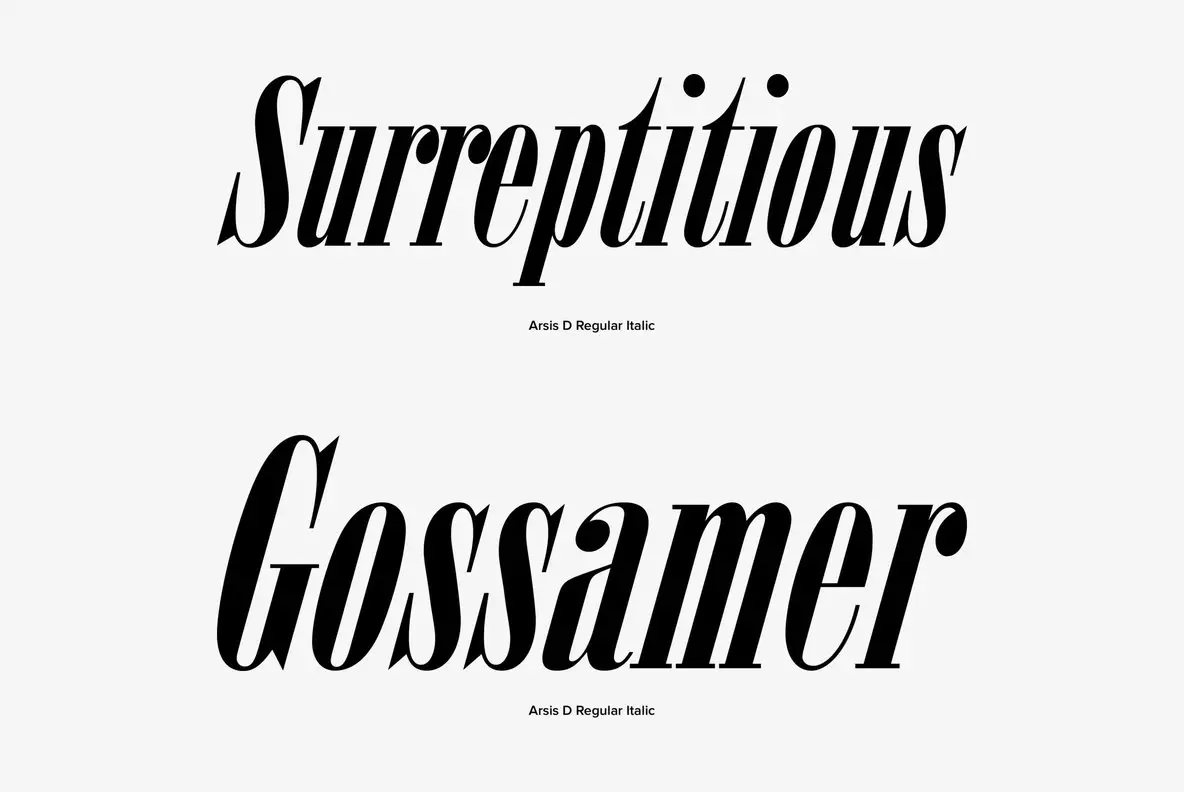 Arsis Font - YouWorkForThem