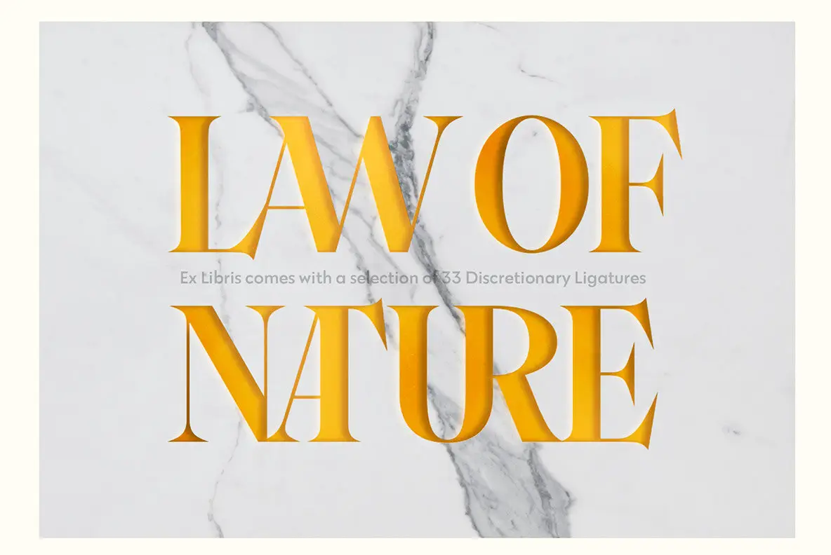 Ex Libris Font - FontPath