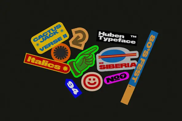 Huben Font - YouWorkForThem