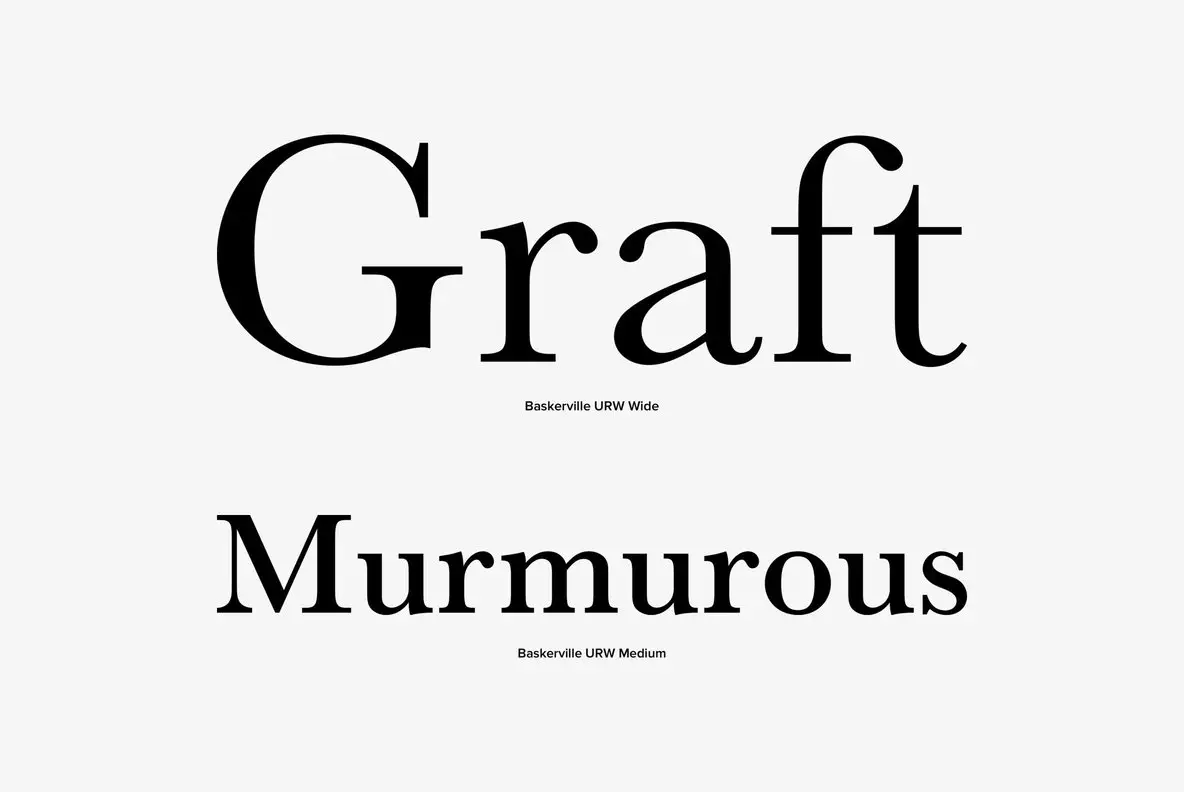 URW Baskerville Font - YouWorkForThem