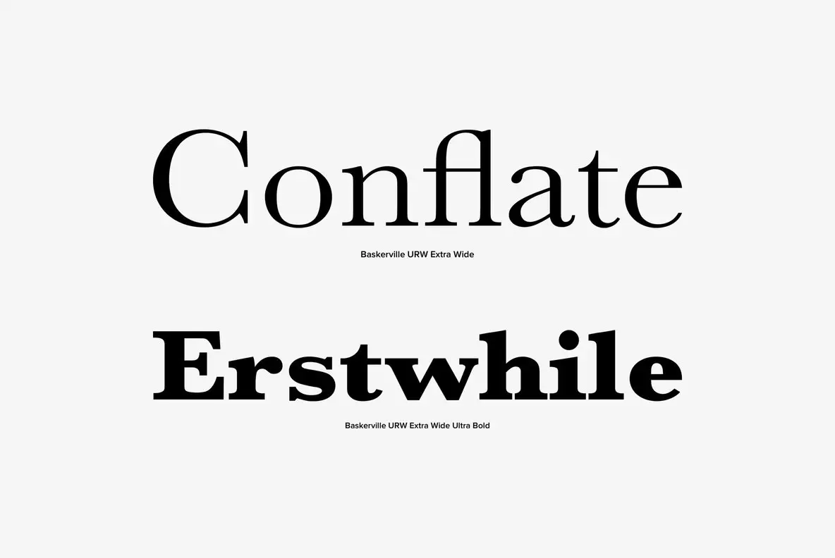 URW Baskerville Font - YouWorkForThem