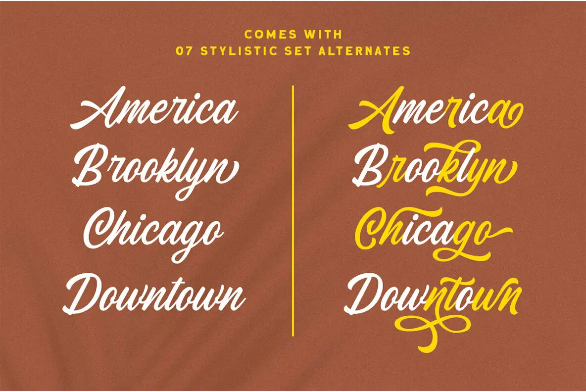 Chanide Script Font - YouWorkForThem