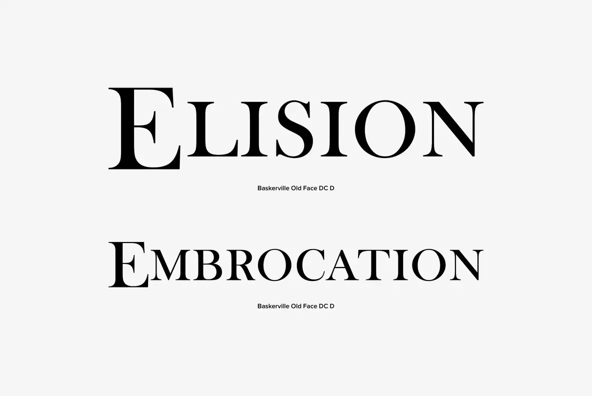 Baskerville Old Face Font - FontPath
