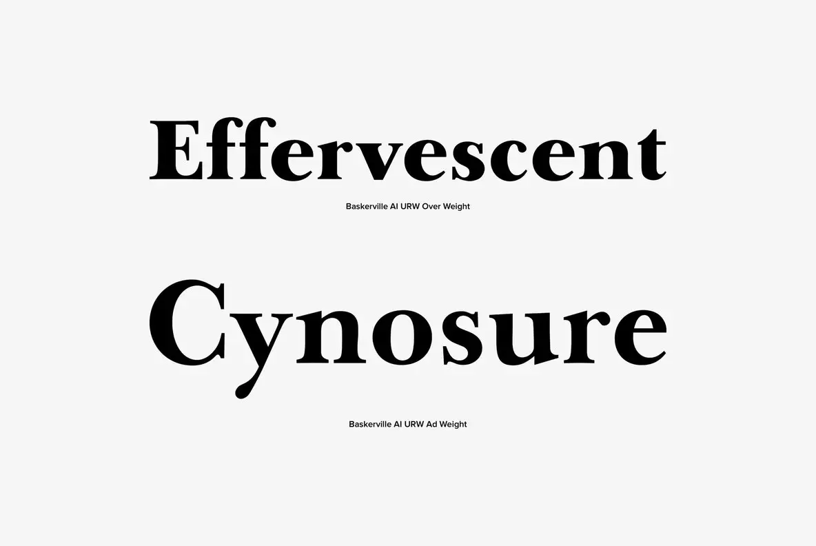 URW Baskerville AI Font - FontPath