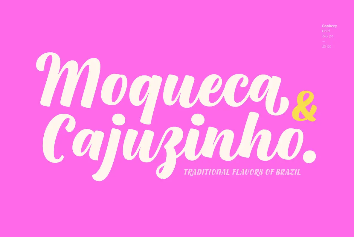 Cookery Font - YouWorkForThem