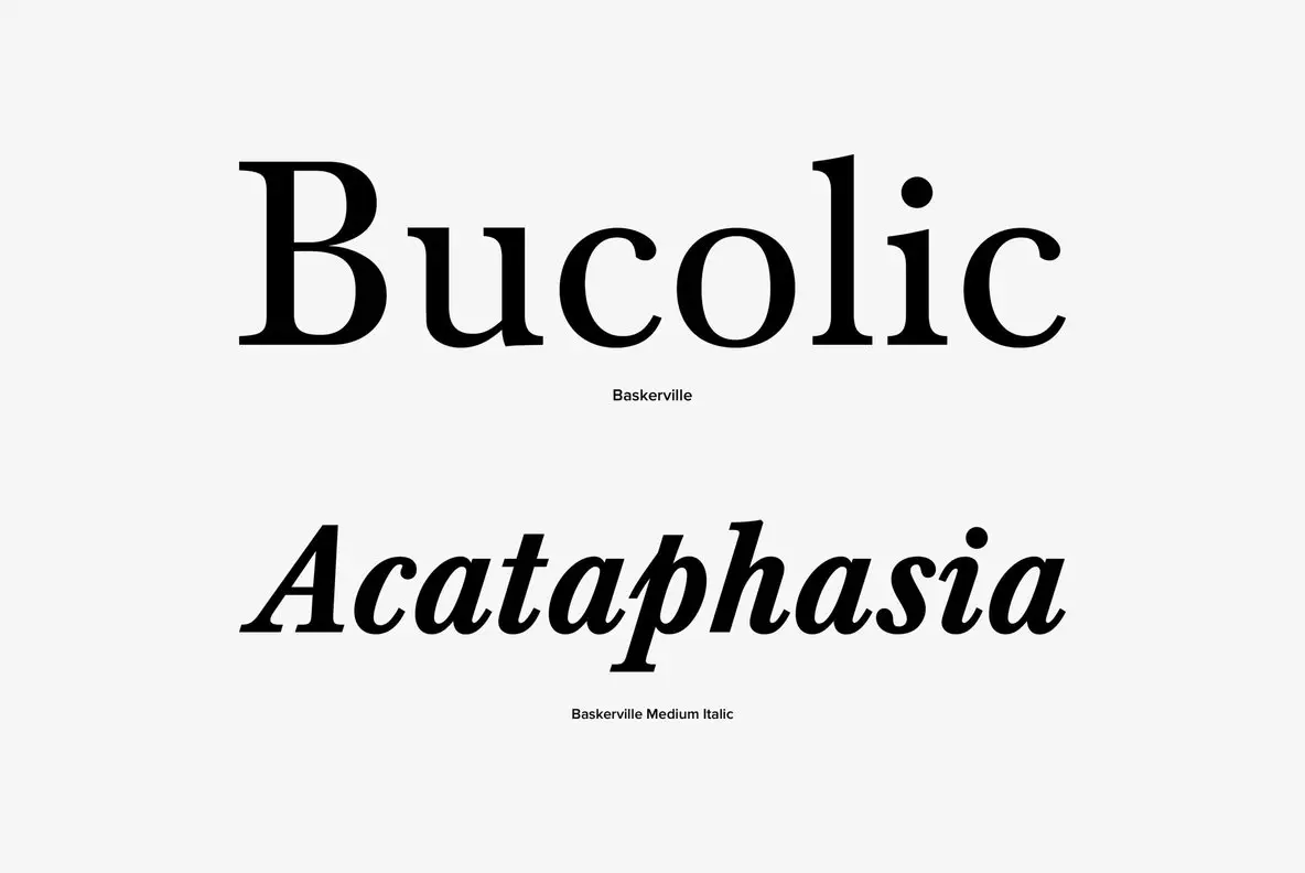 Baskerville Font - FontPath