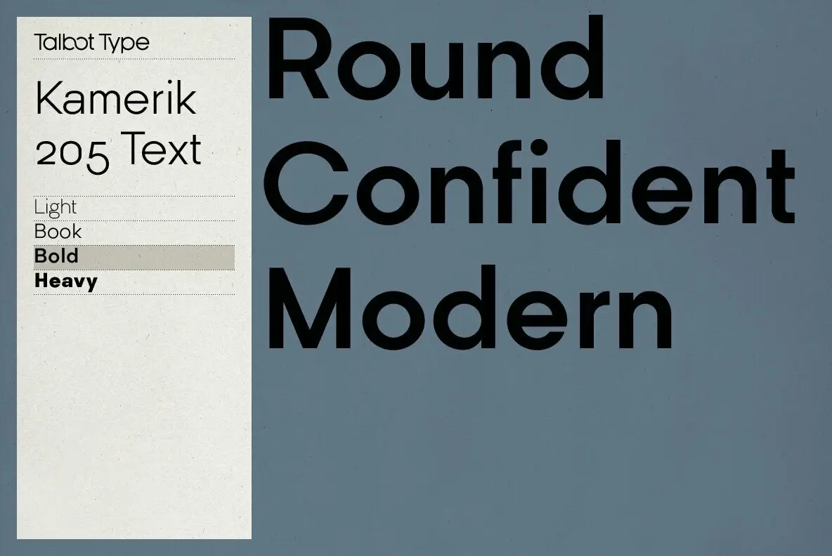 Kamerik 205 Text Font - YouWorkForThem