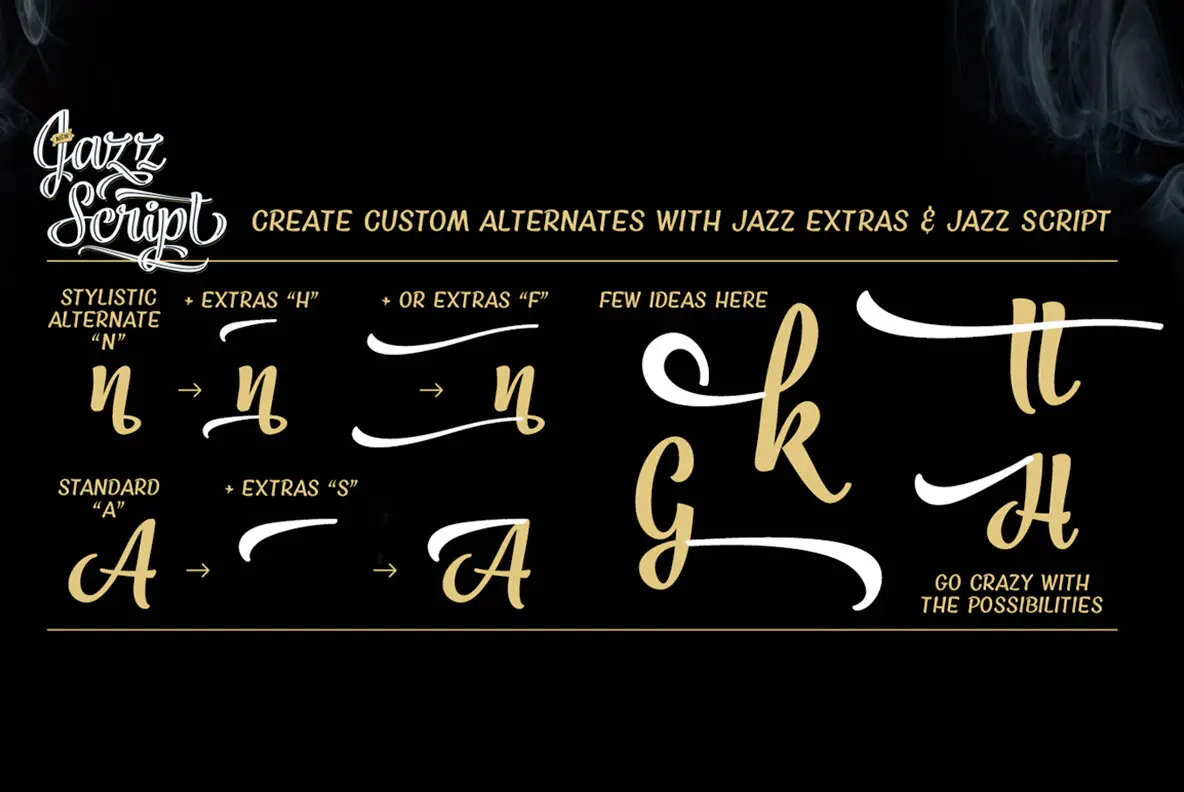 Jazz Script Font - YouWorkForThem