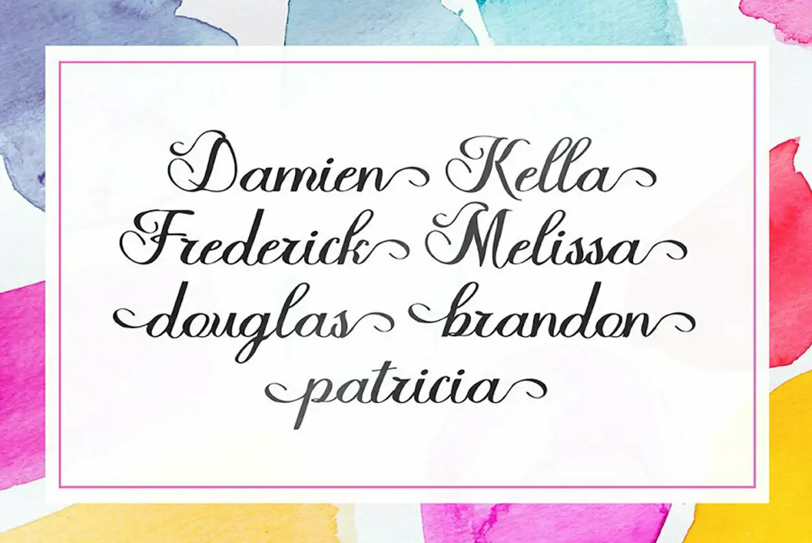 Halfesika Script Font - FontPath
