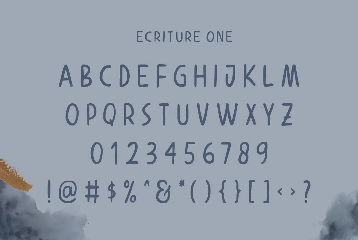 Ecriture Font - YouWorkForThem
