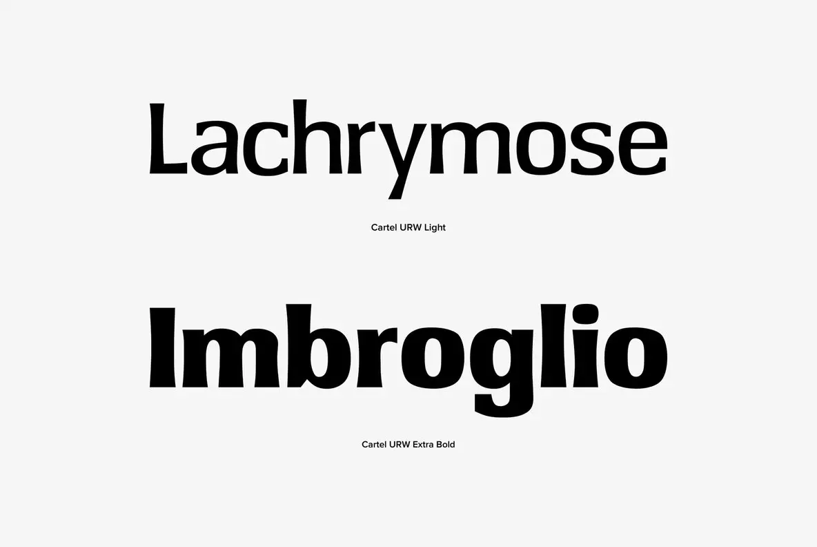 Cartel Font - YouWorkForThem