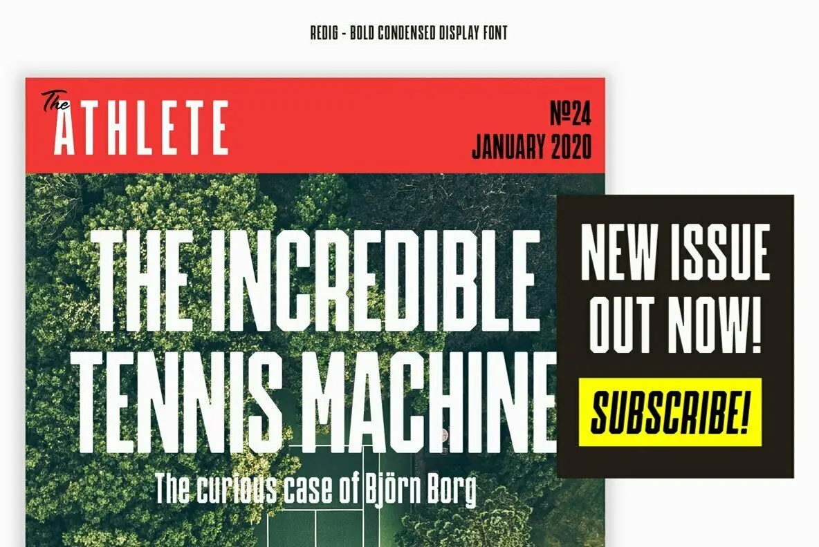 Redig Font - FontPath