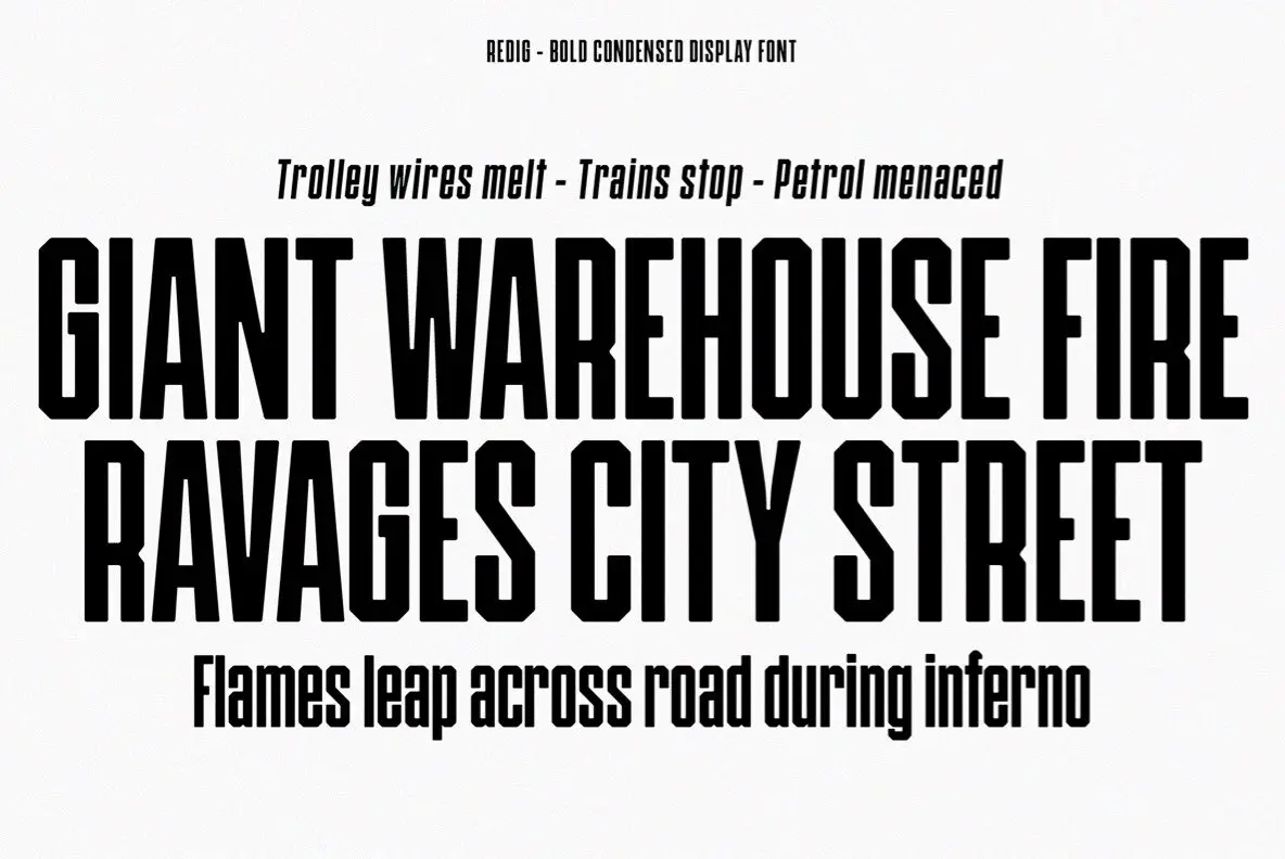 Redig Font - FontPath