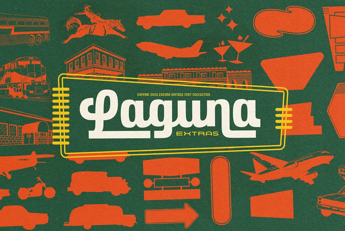 Laguna Vintage Font - YouWorkForThem