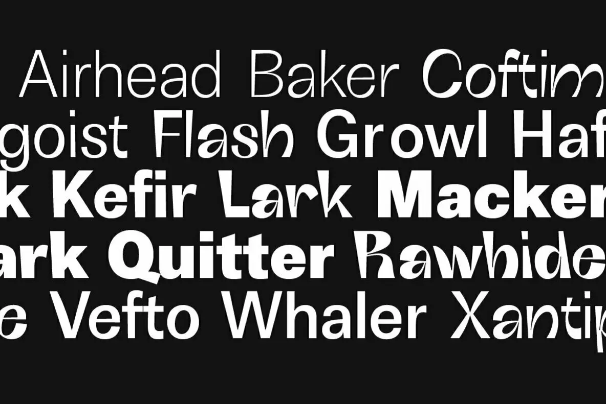 Boring Sans Font - FontPath