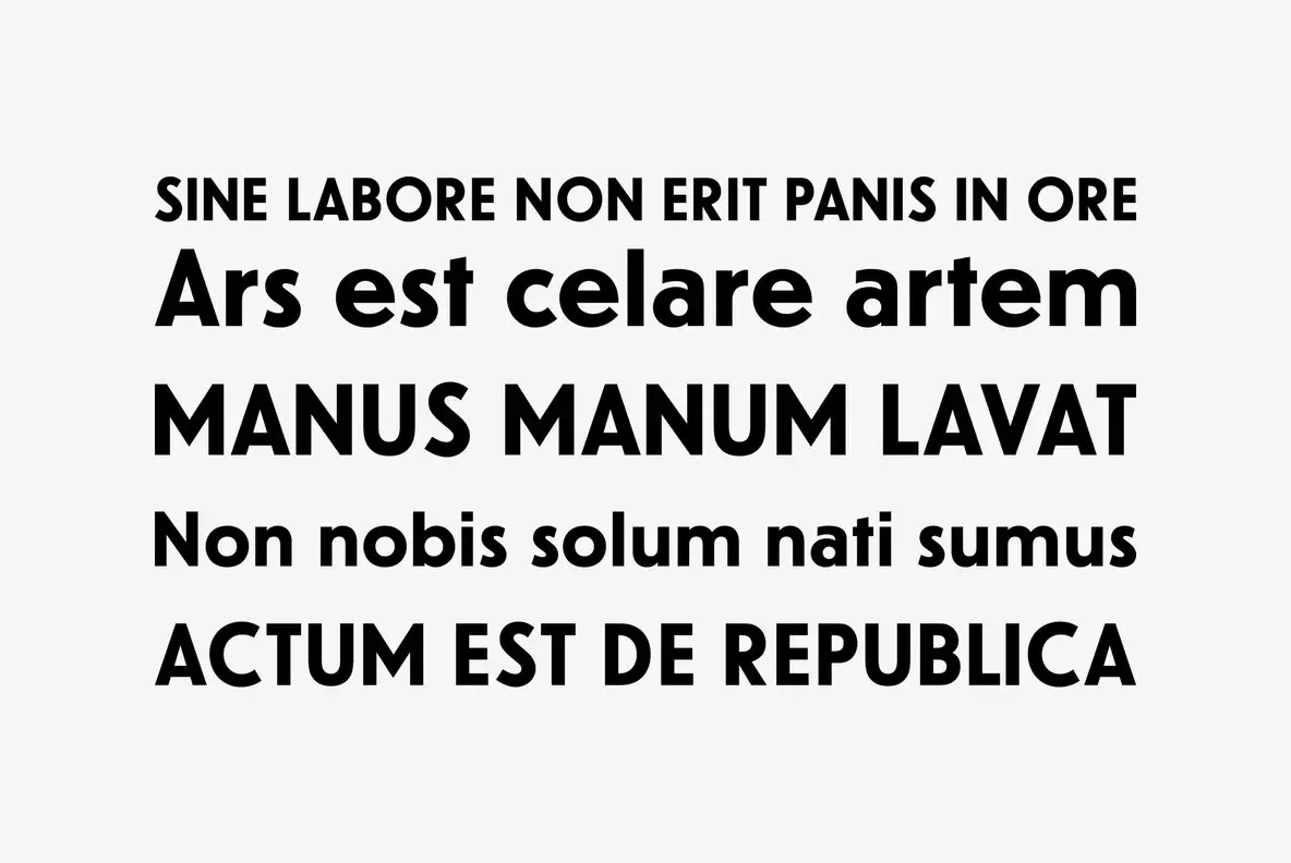 Erbar Neo Mini Font - YouWorkForThem