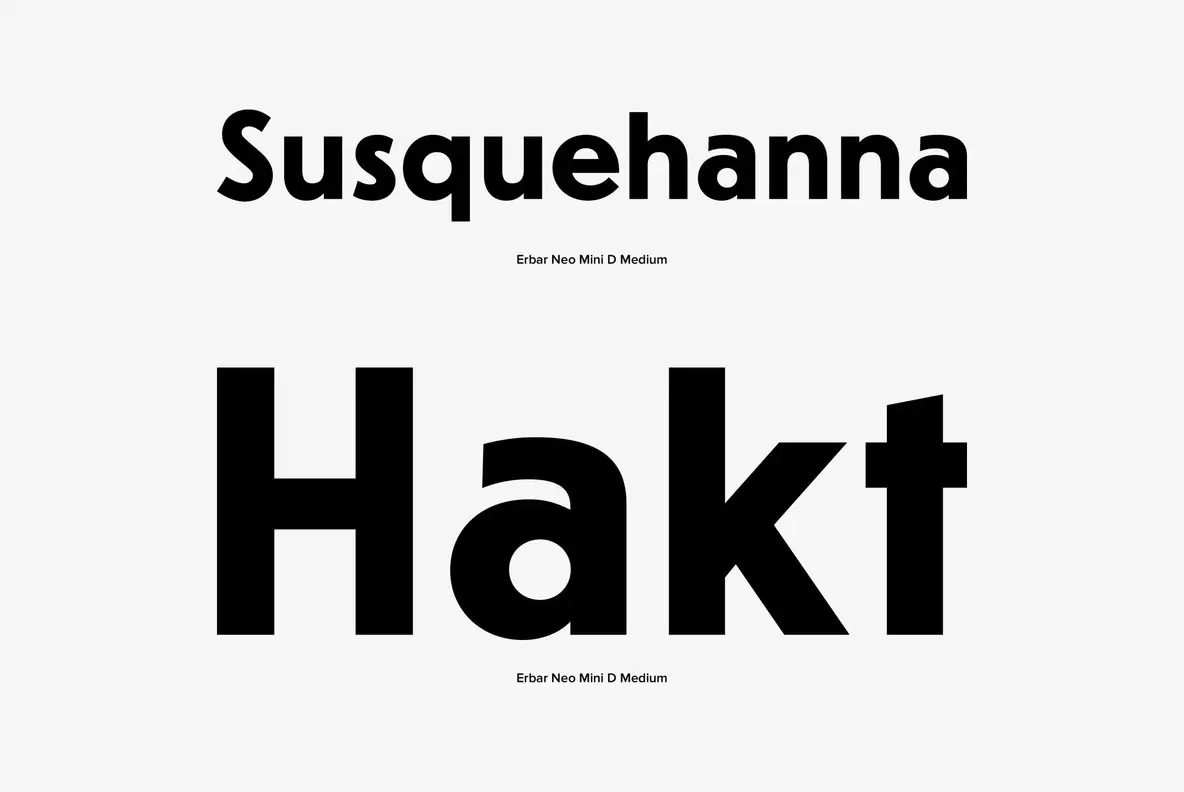 Erbar Neo Mini Font - FontPath