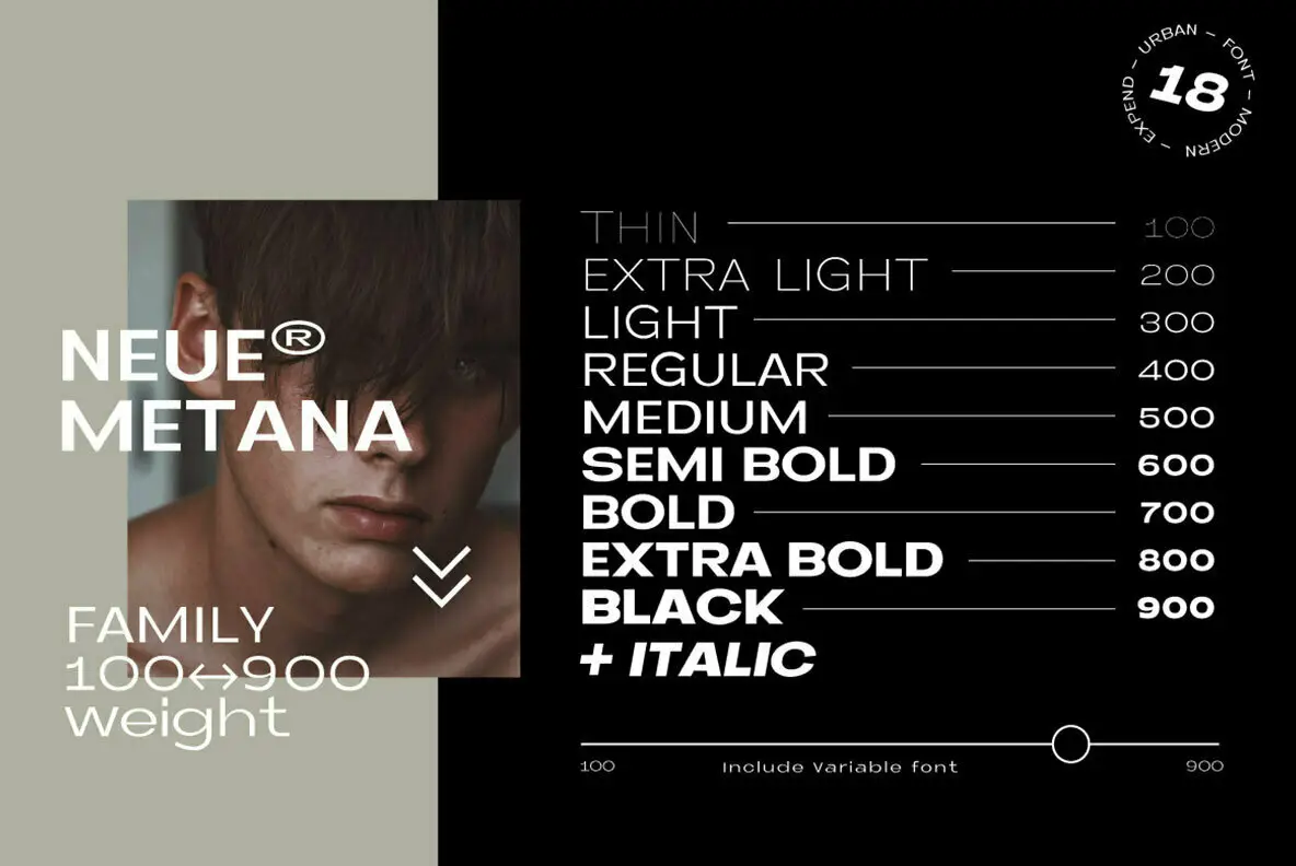 Neue Metana Font - FontPath