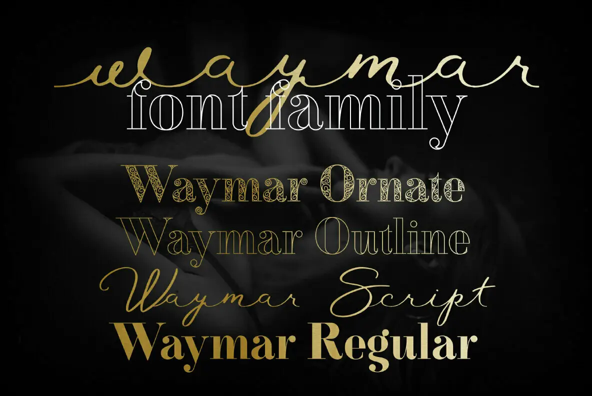 Waymar Font - YouWorkForThem