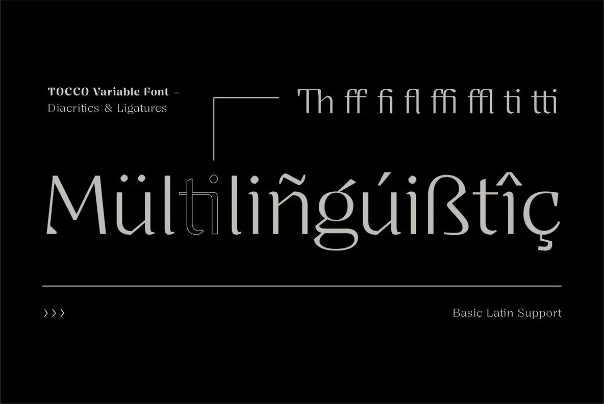 Tocco Font - YouWorkForThem