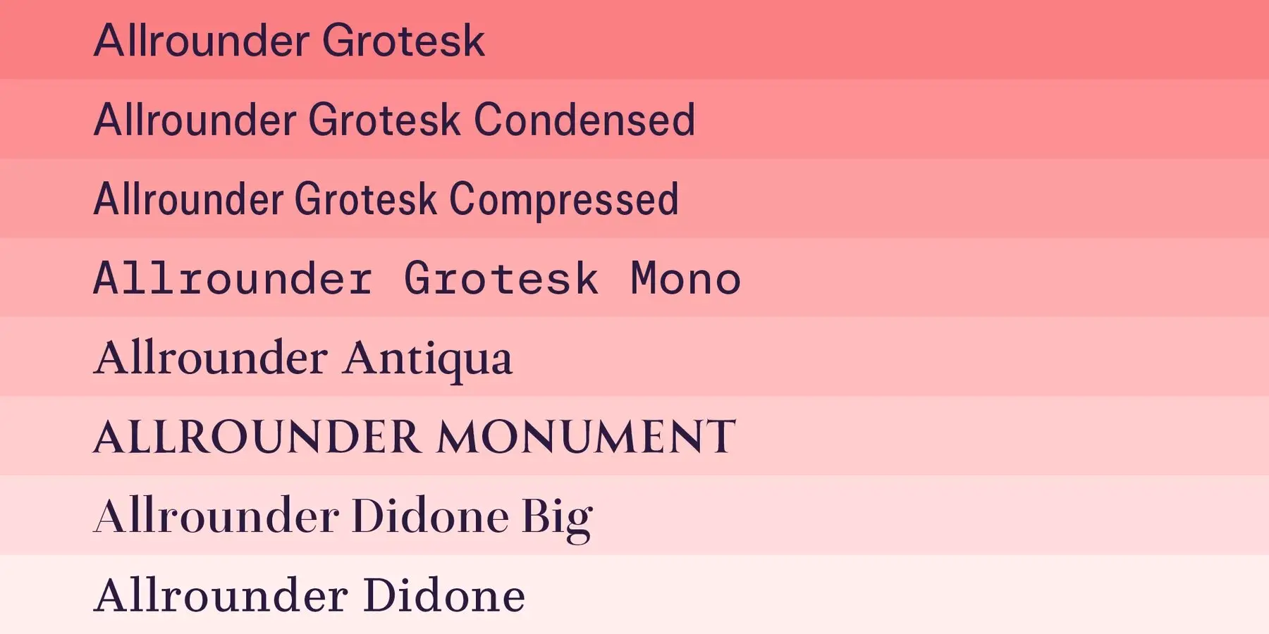 Allrounder Monument Font - FontPath