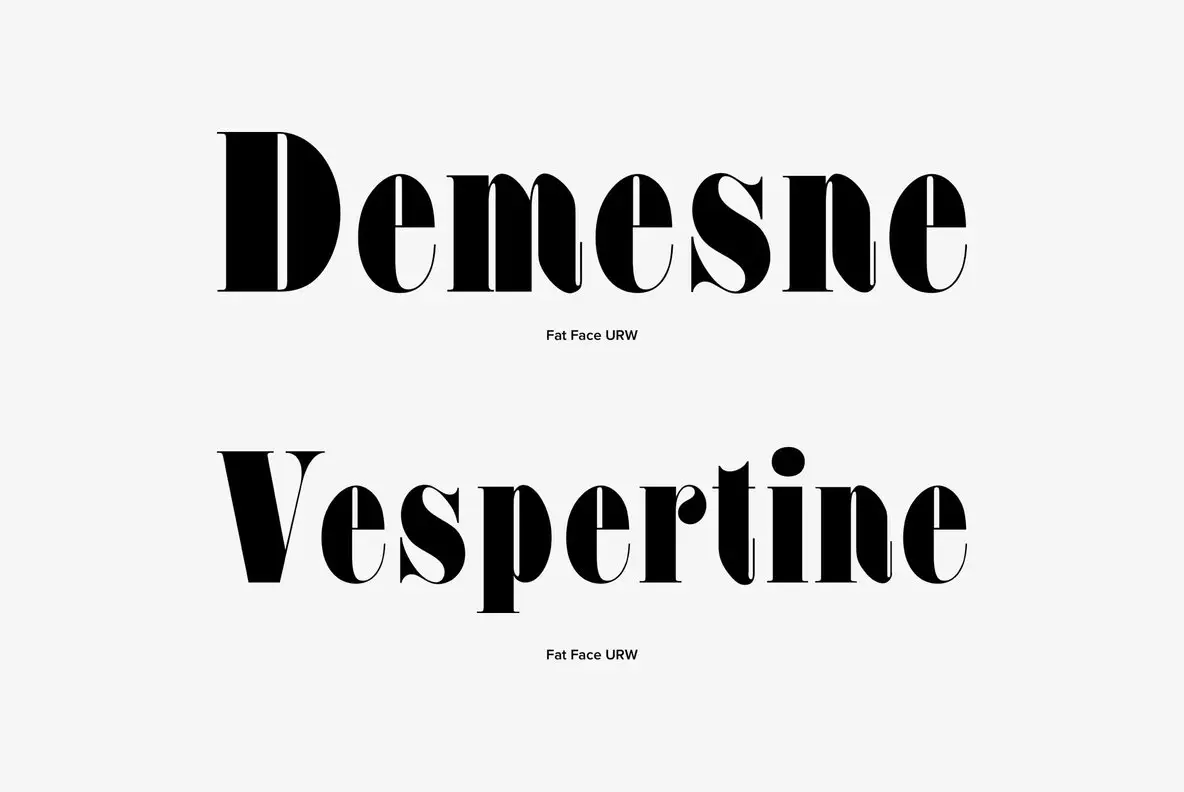 Fat Face Font - YouWorkForThem