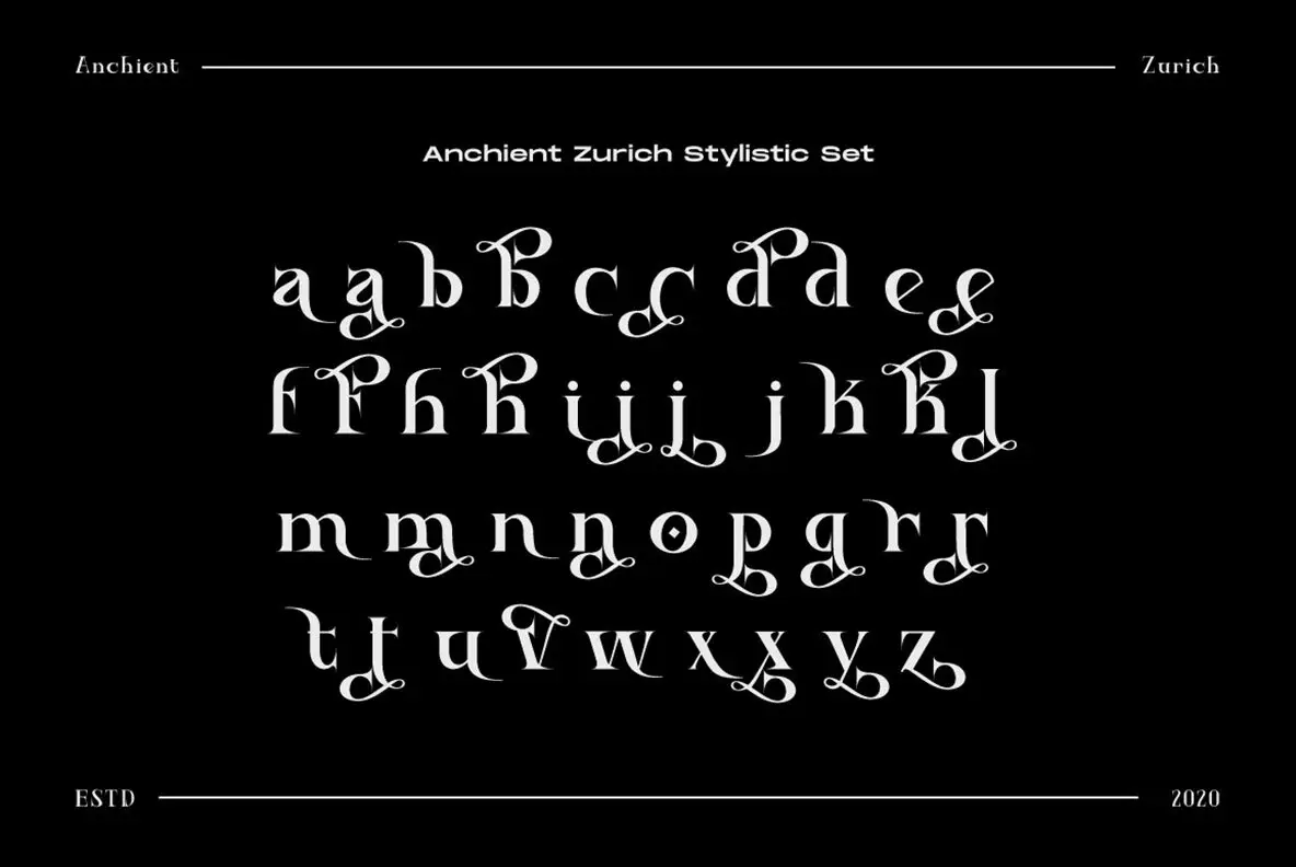 Ancient Zurich Font - YouWorkForThem
