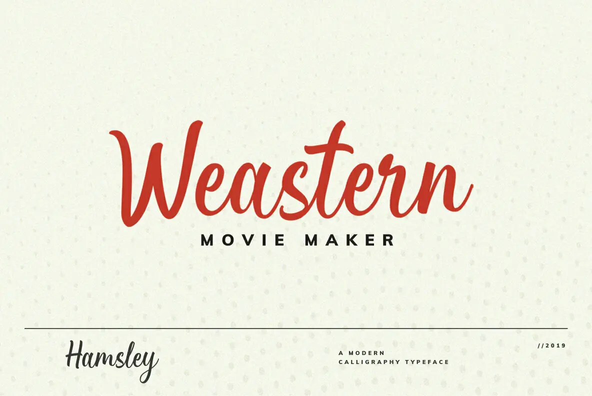 Hamsley Script Font - YouWorkForThem
