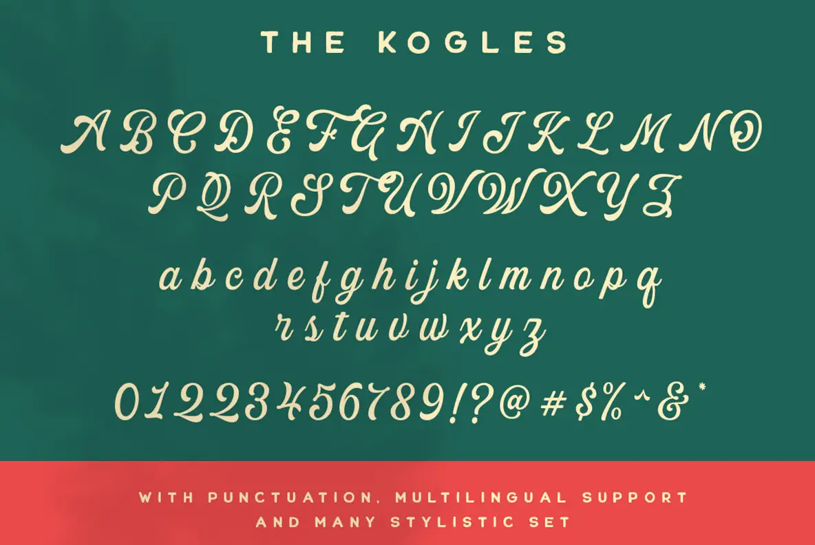 The Kogles Script Font - YouWorkForThem