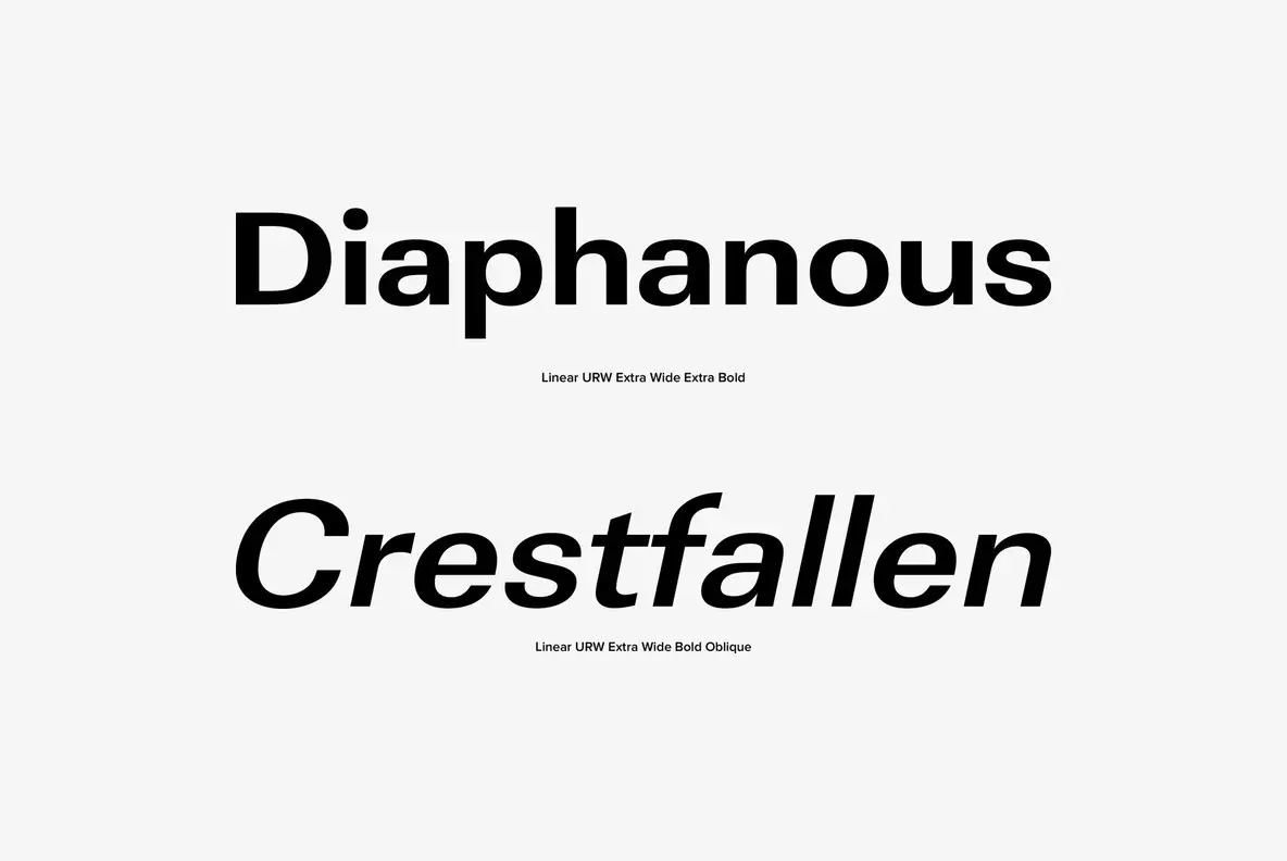 URW Linear Font - FontPath
