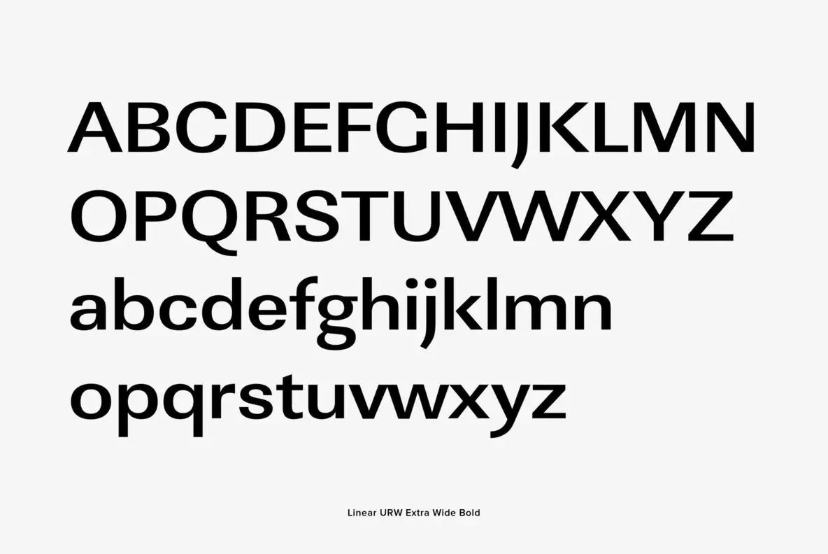 URW Linear Font - YouWorkForThem