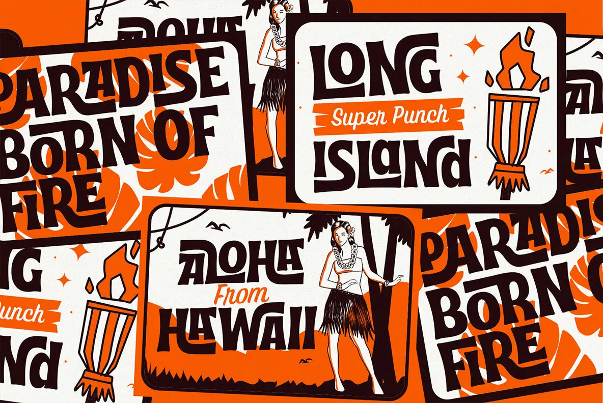 Tropika Island Font - YouWorkForThem