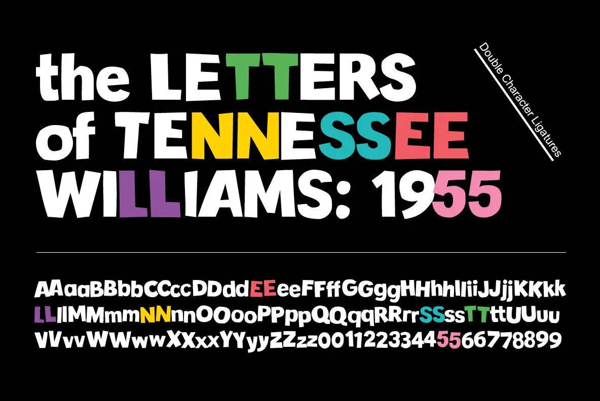 -OC Format Collage Font - FontPath