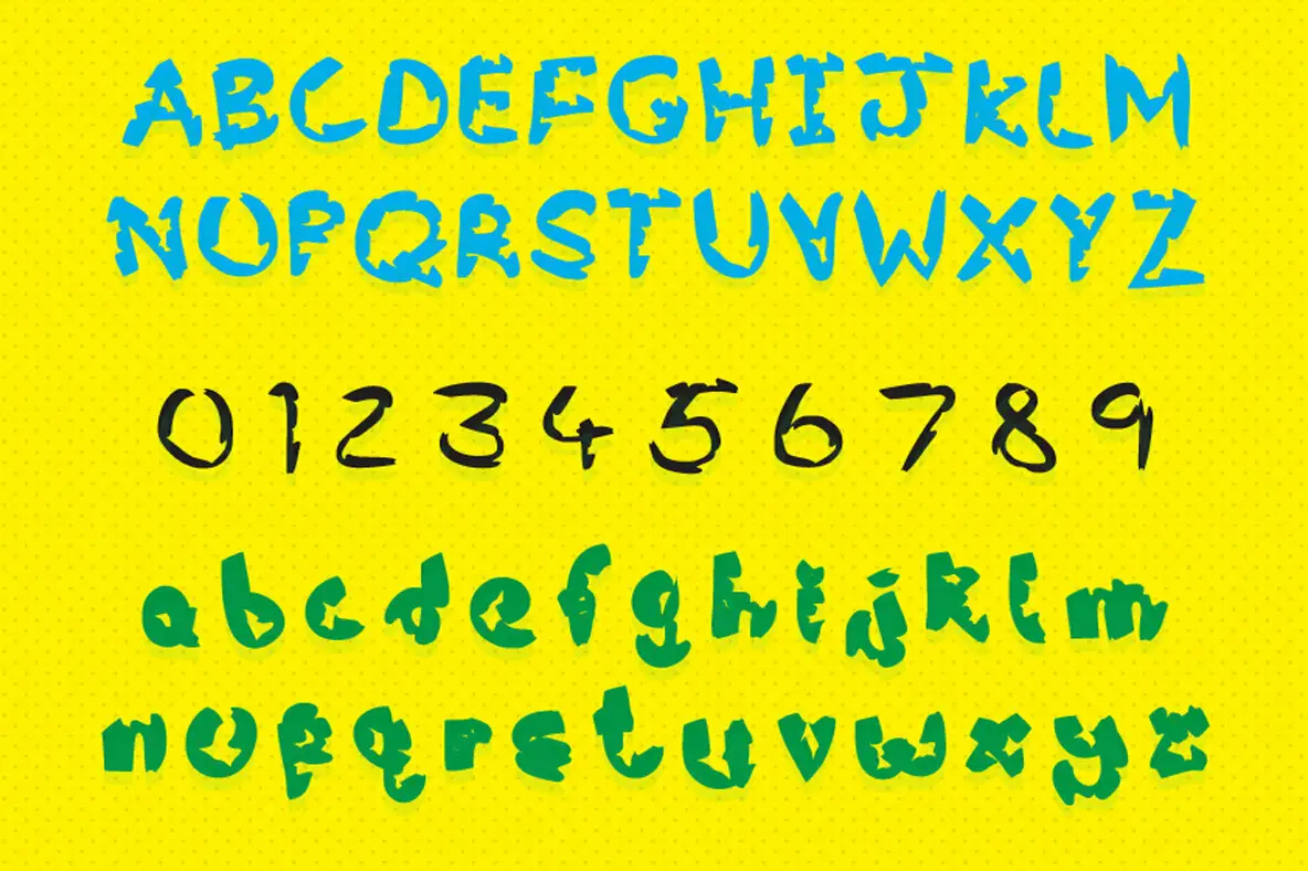 Comic Palm Font - FontPath
