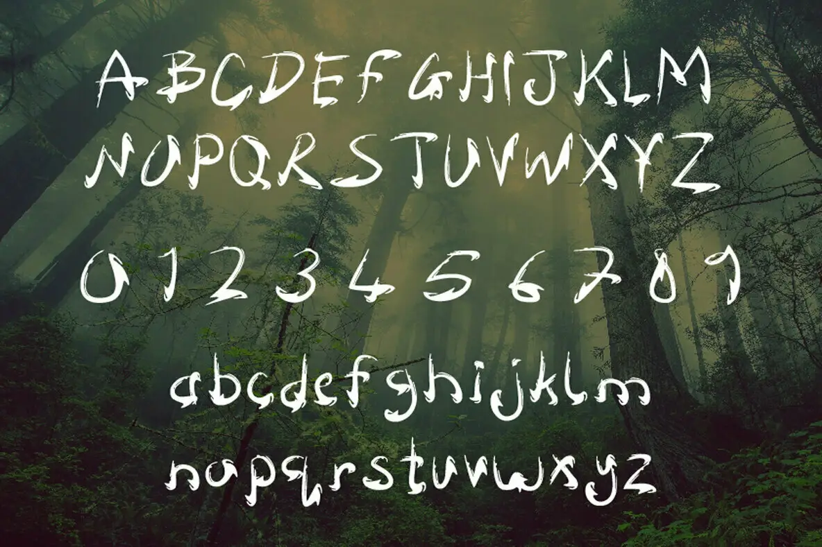 Dragon Sword Font - FontPath