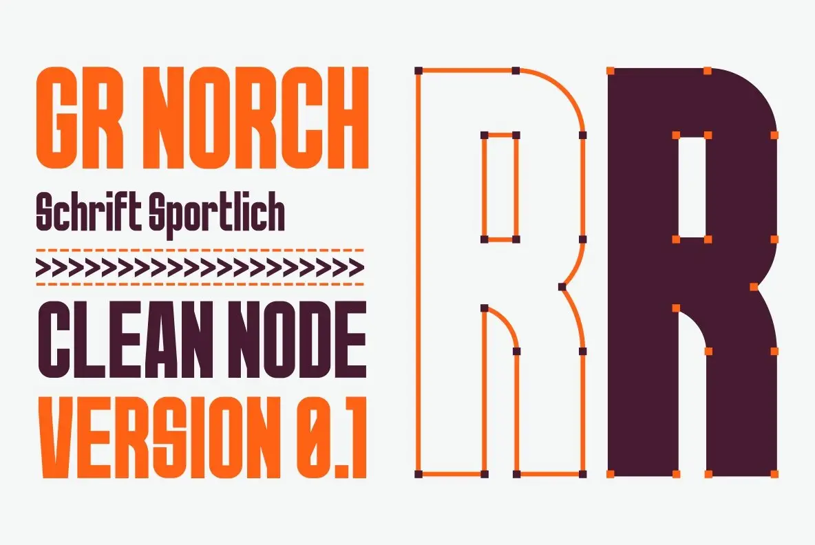 GR NORCH Font - YouWorkForThem