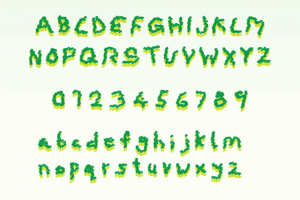 Slime Font - YouWorkForThem