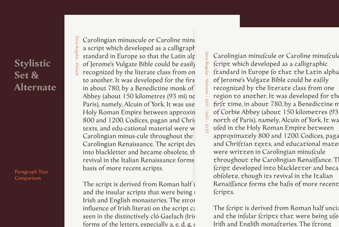 Serat Font - YouWorkForThem