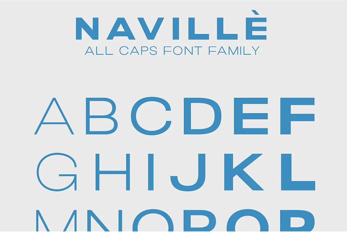 Naville Font - YouWorkForThem