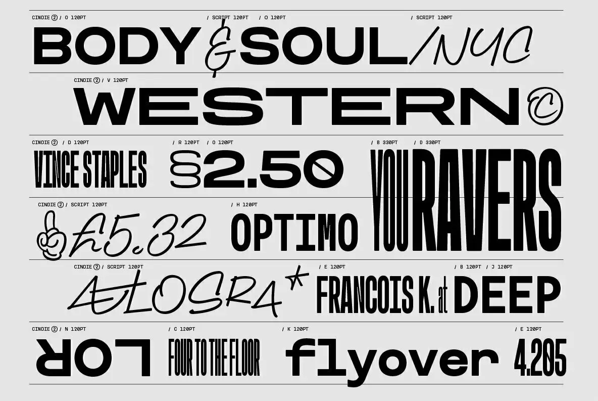 Cindie 2 Font - YouWorkForThem