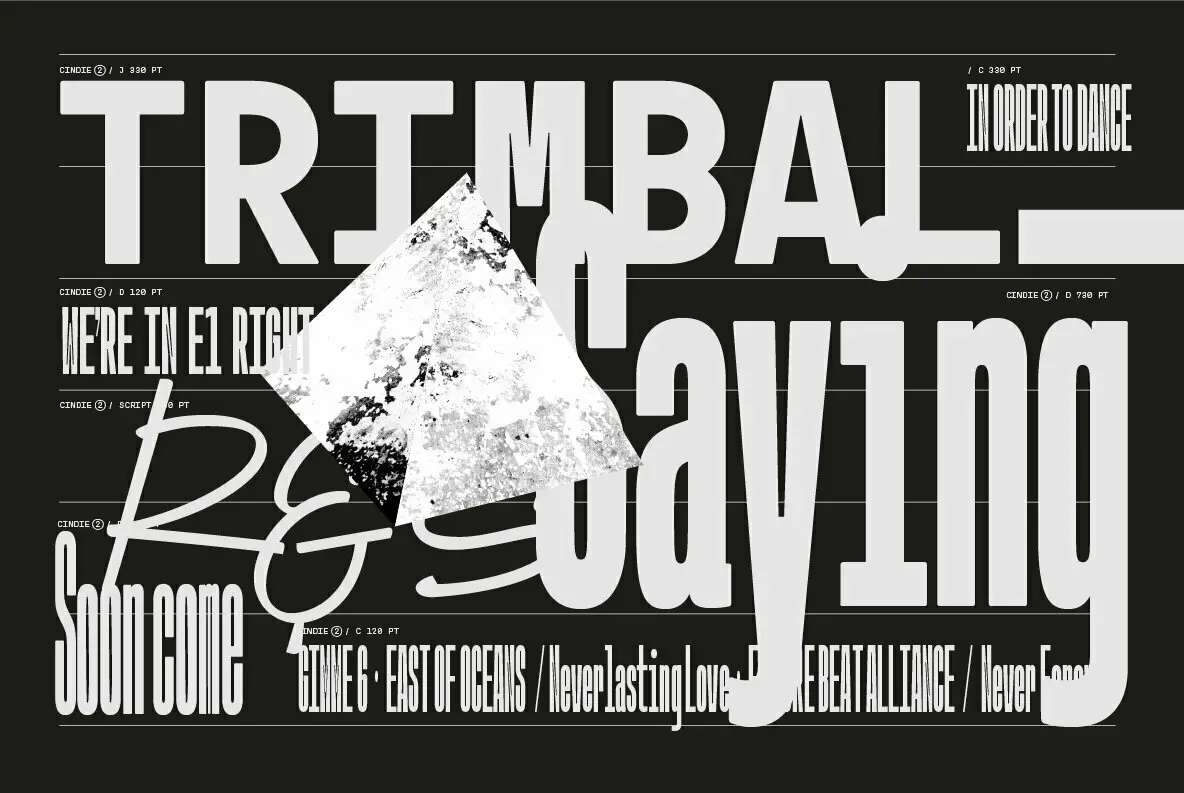 Cindie 2 Font - YouWorkForThem