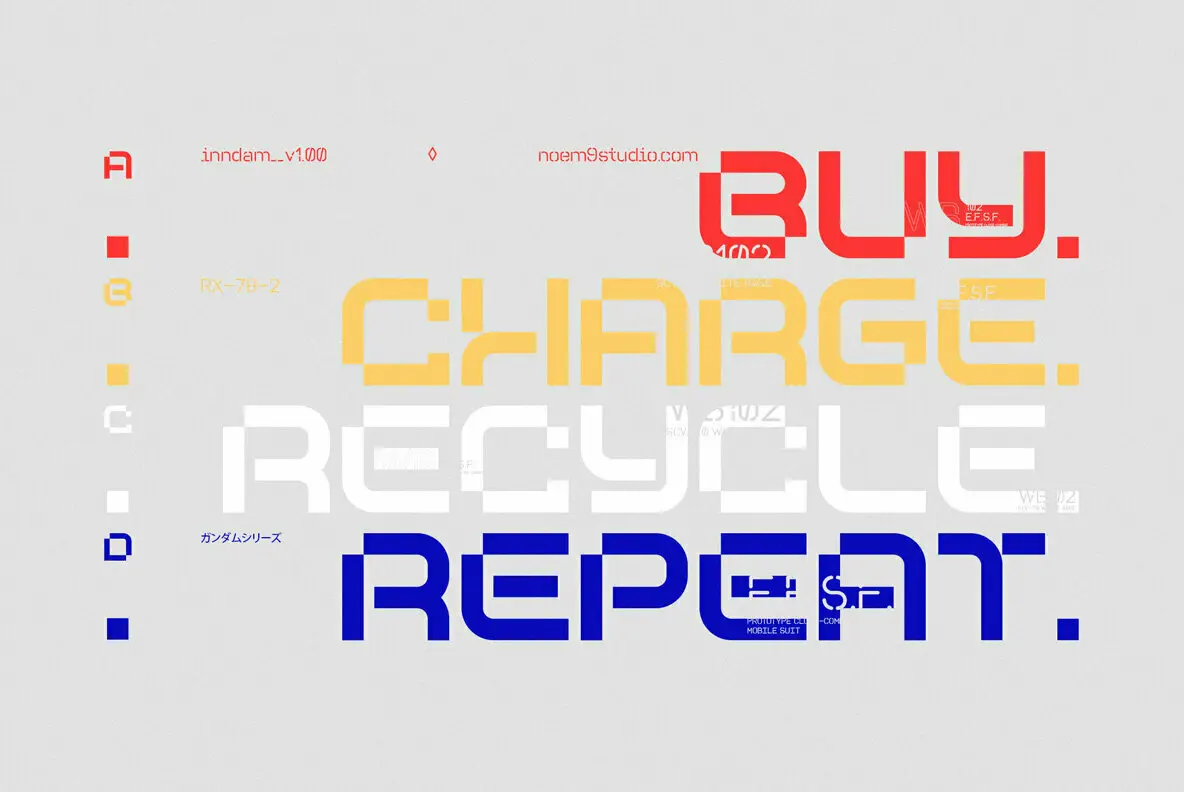 Inndam Font - YouWorkForThem