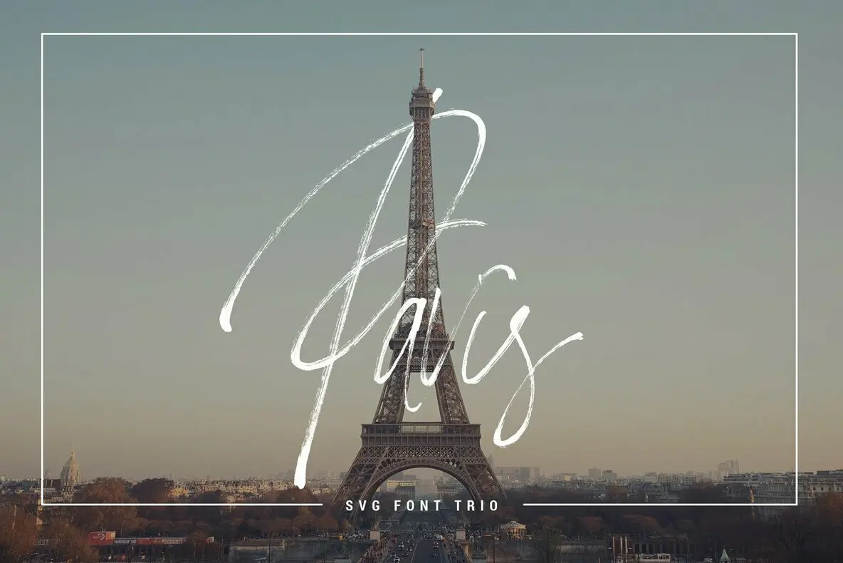 Loving Celine Signature SVG Font Trio - YouWorkForThem