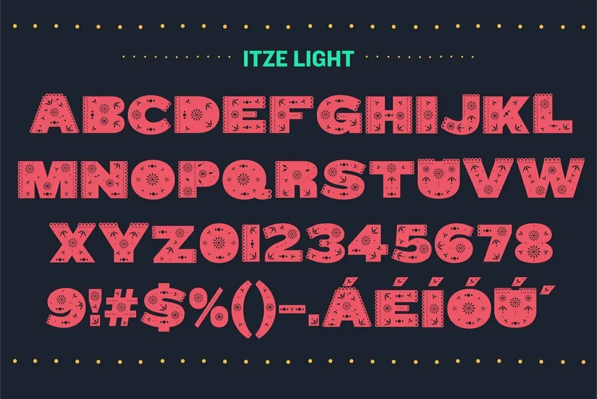 Itze Font - YouWorkForThem