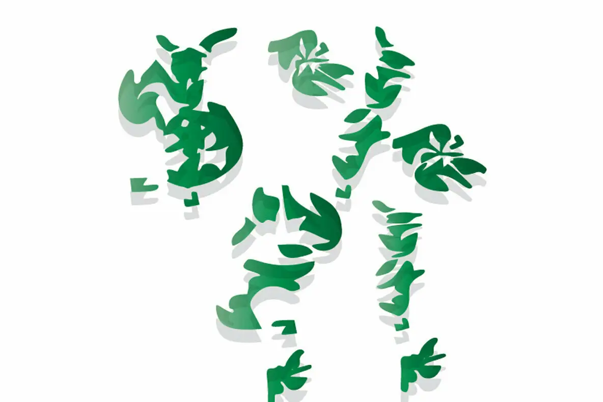 Leaves Font - YouWorkForThem