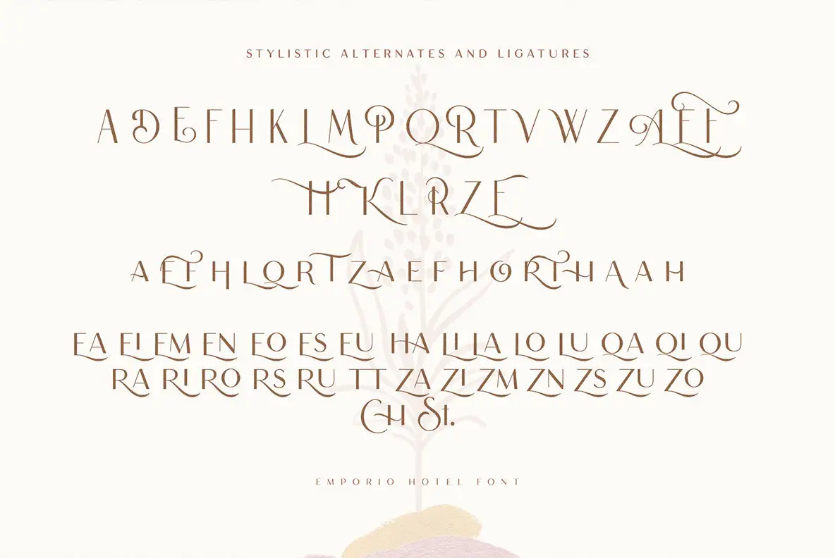 Emporio Hotel Font - FontPath